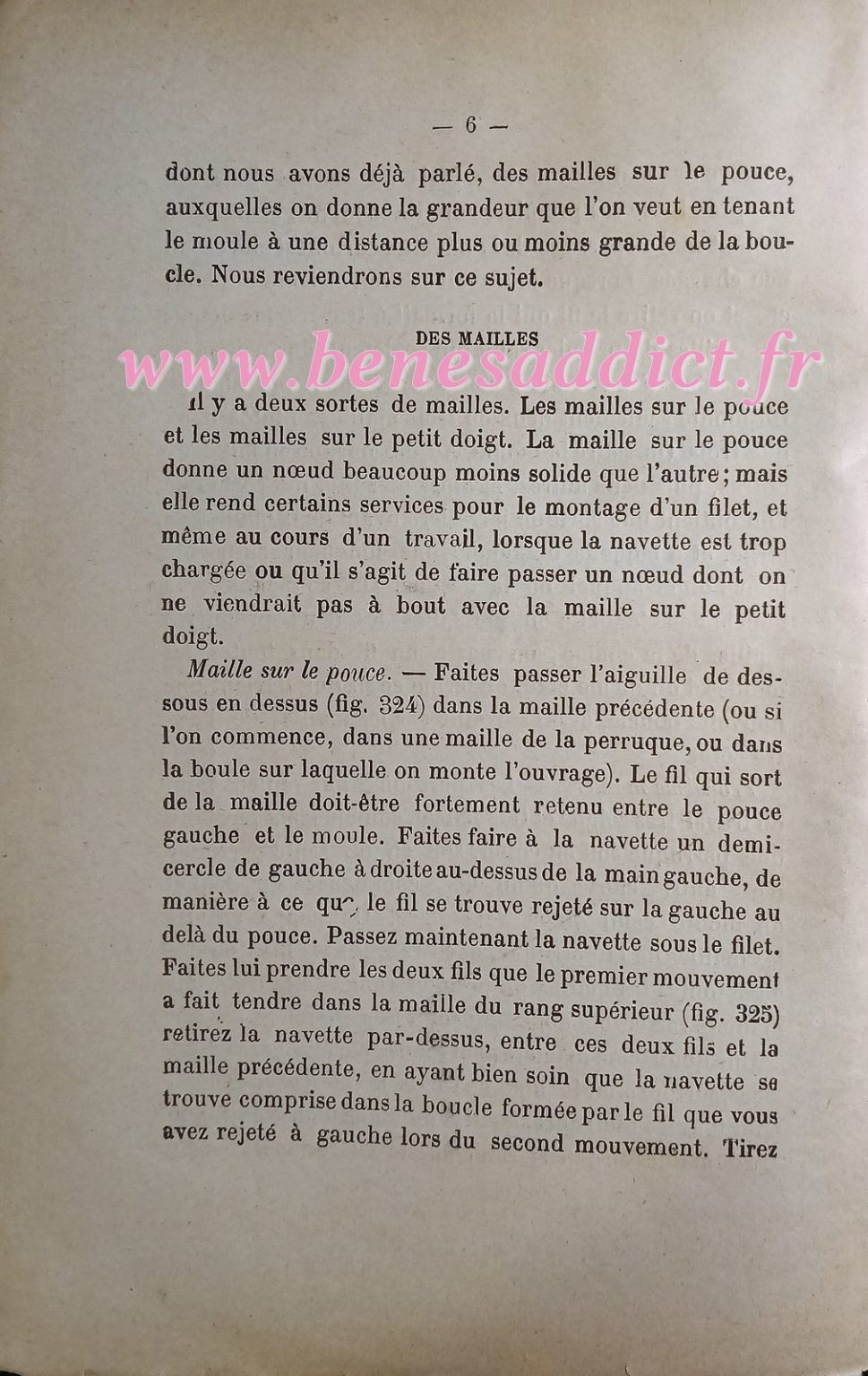 Le Filet avec Navette Méthode COMPLÈTE Réaliser Dentelle, Filet de ...